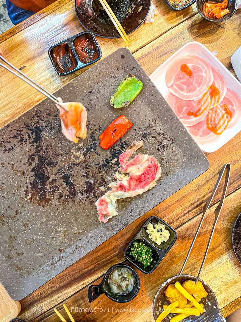 ร้านเนื้อย่าง GYU GA GU ปิ้งย่างสไตล์ญี่ปุ่น[เนื้อวากิวริมถนน] ลาดพร้าว71